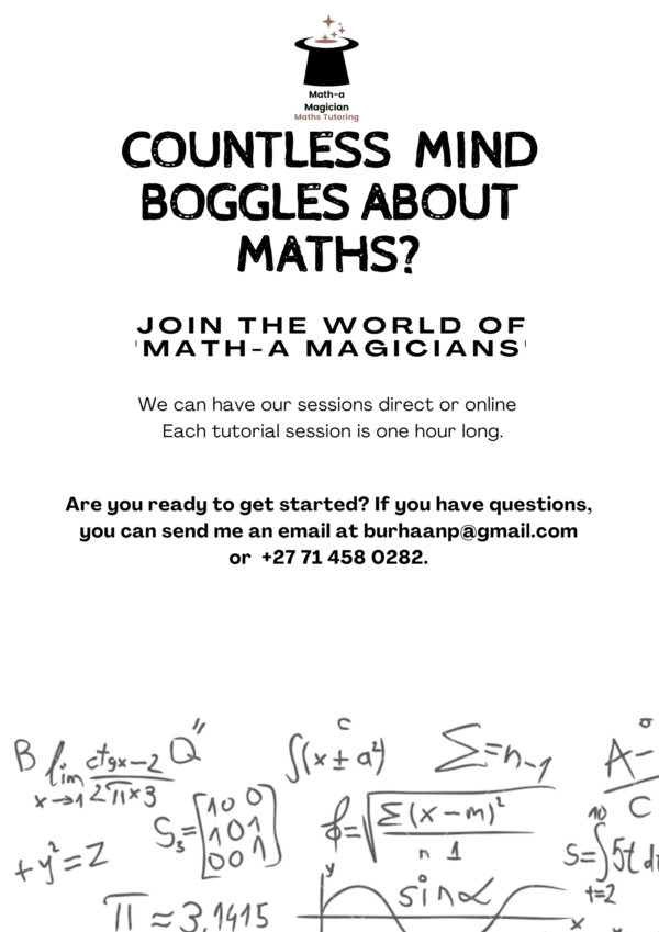 “From Fractions to Flavor: The Mathematics of Cooking” - MatheMagician